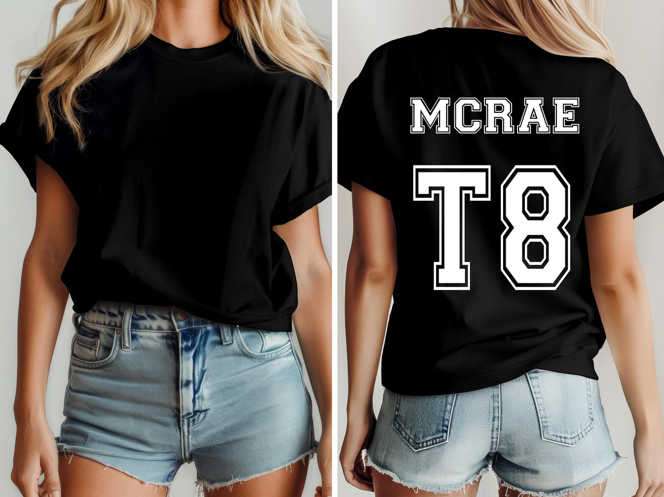Tate Mcrae Jersey T-Shirt – The Detailed Diva